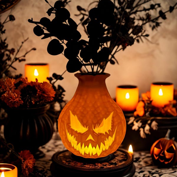 Halloween Vase - Etsy