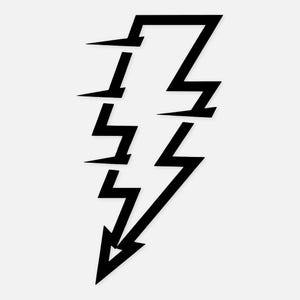 Thunderbolt Svg Png: Bold Cut File for T-shirts - Etsy