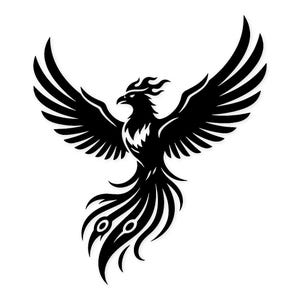 Rising Phoenix Svg Png: Bold Outline for T-shirts - Etsy