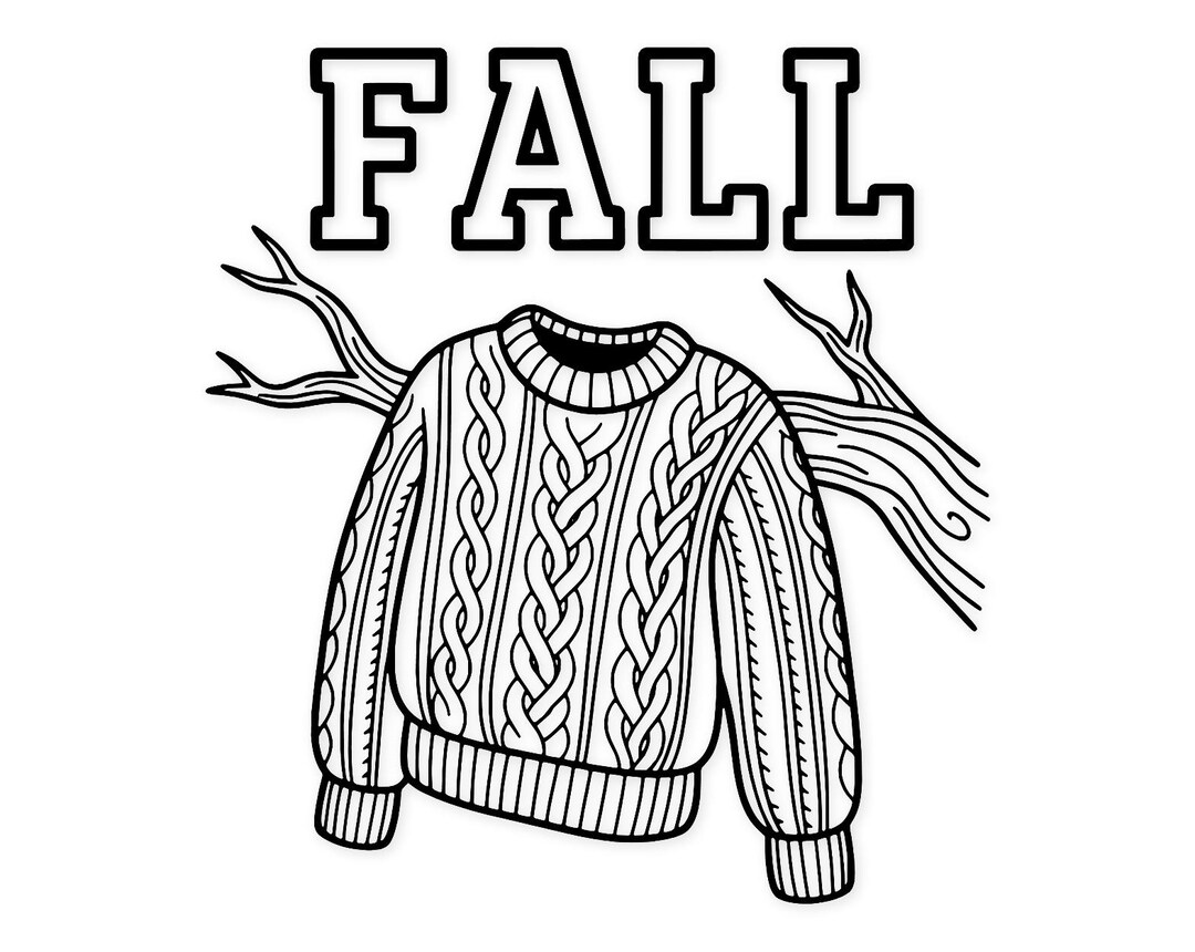 Sweater Weather Scene Svg Png: Cozy Fall Design for T-shirts - Etsy