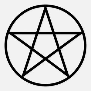 Simple Pentagram Icon Svg Png: Cut Ready Digital Design for Cricut ...