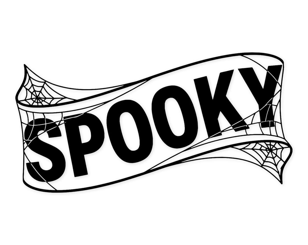 Spooky Corner Cobwebs Svg Png: Bold Clean Cut File for Halloween Decor ...