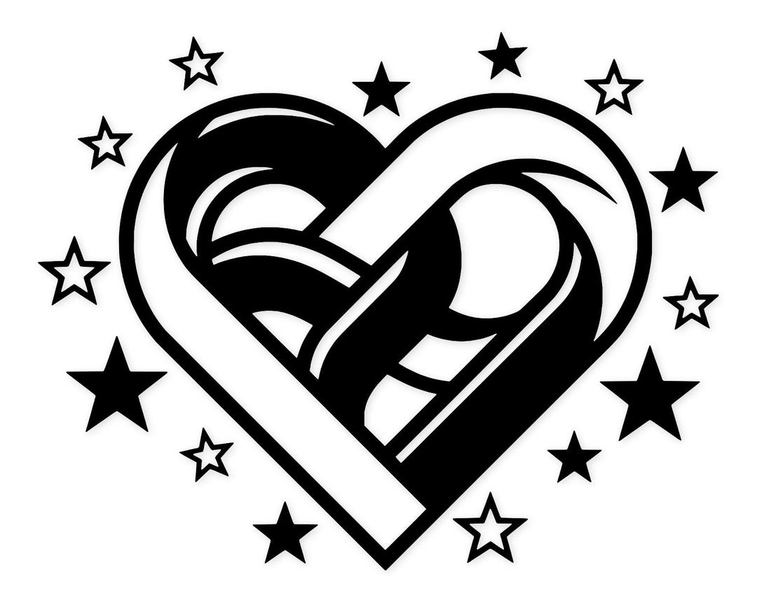 School Spirit Heart Svg Png: Bold Design for Team Pride - Etsy