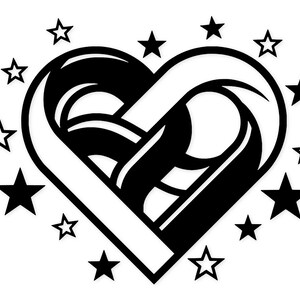 School Spirit Heart Svg Png: Bold Design for Team Pride - Etsy