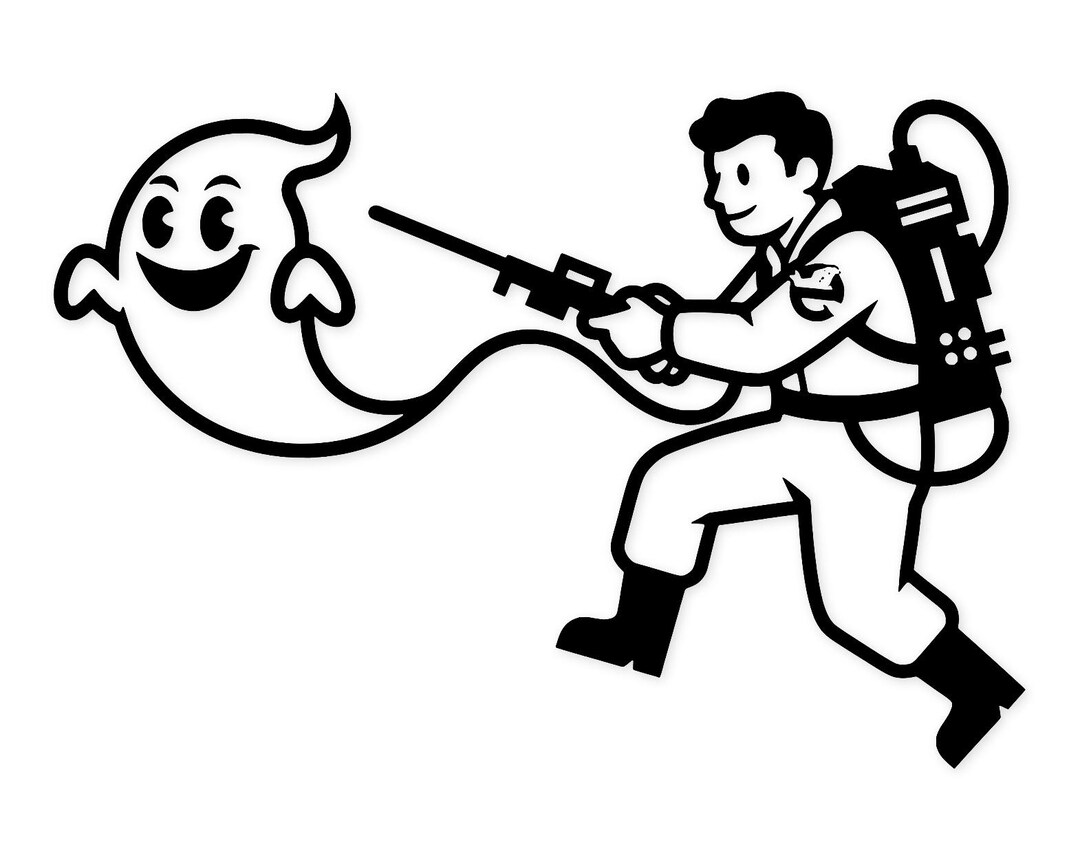 Ghost Hunter Scene Svg Png: Bold Fun Design for Crafting - Etsy