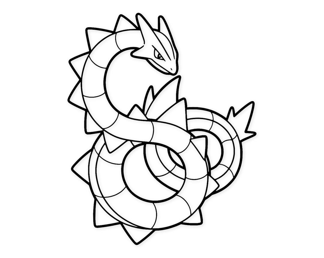 Rayquaza Icon Svg Png: Cut Ready Digital Design for Cricut Silhouette ...