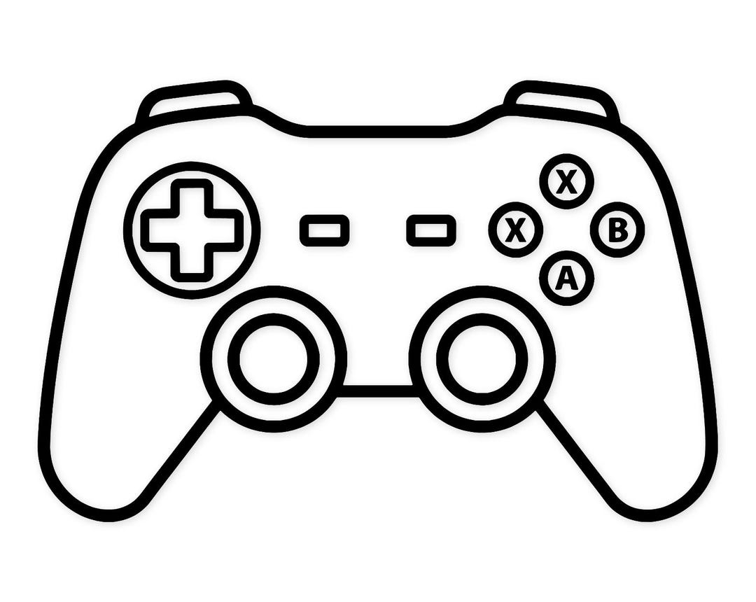 Game Controller Icon Svg Png: Cut Ready Digital Design for Cricut ...