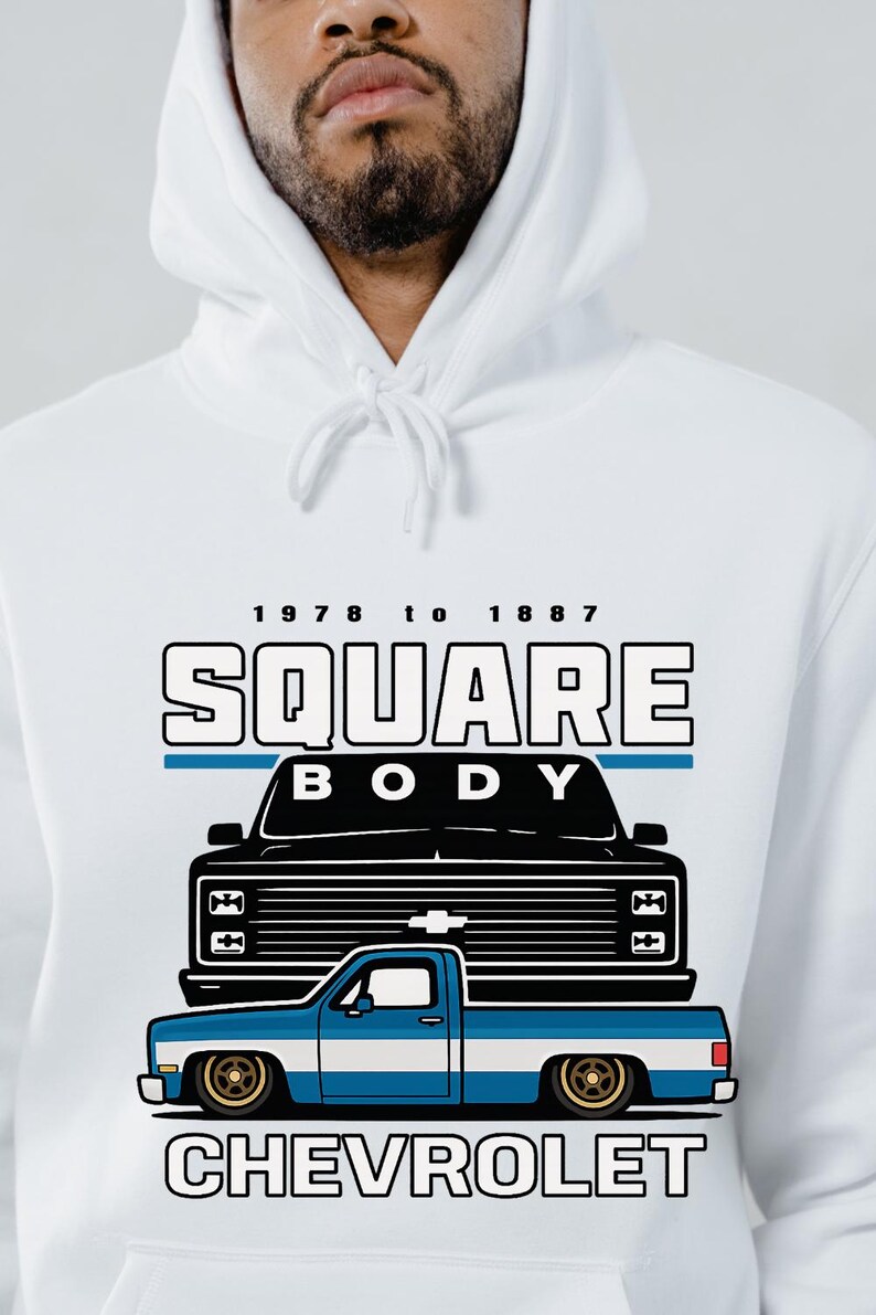 Square Chevrolet Body | 1987 to 1887 | PNG | Sublimation | Instant ...