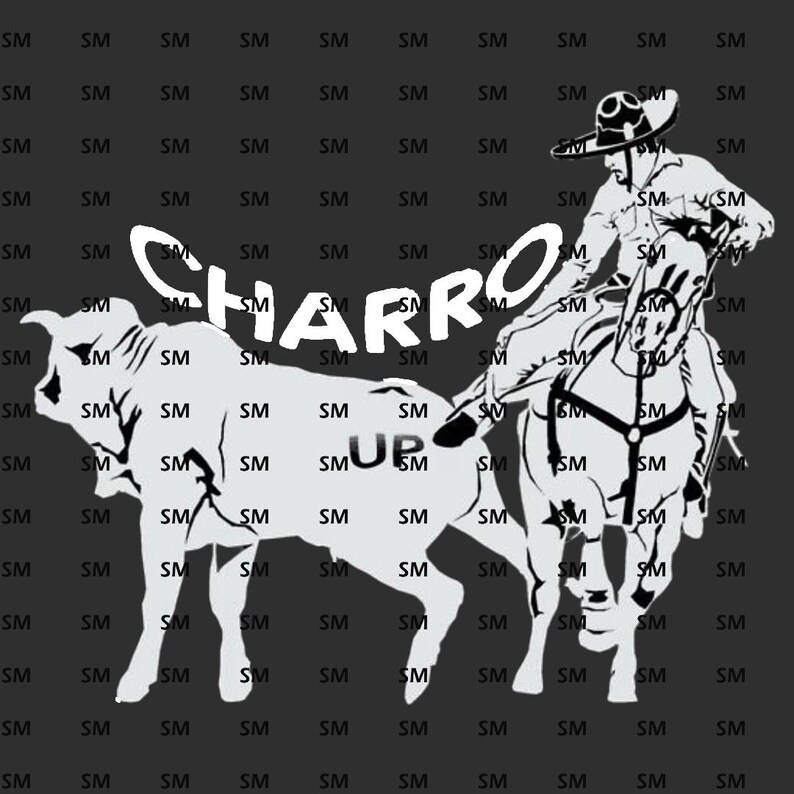 Charro SVG and PNG Sublimation | Instant Download | Digital File - Etsy