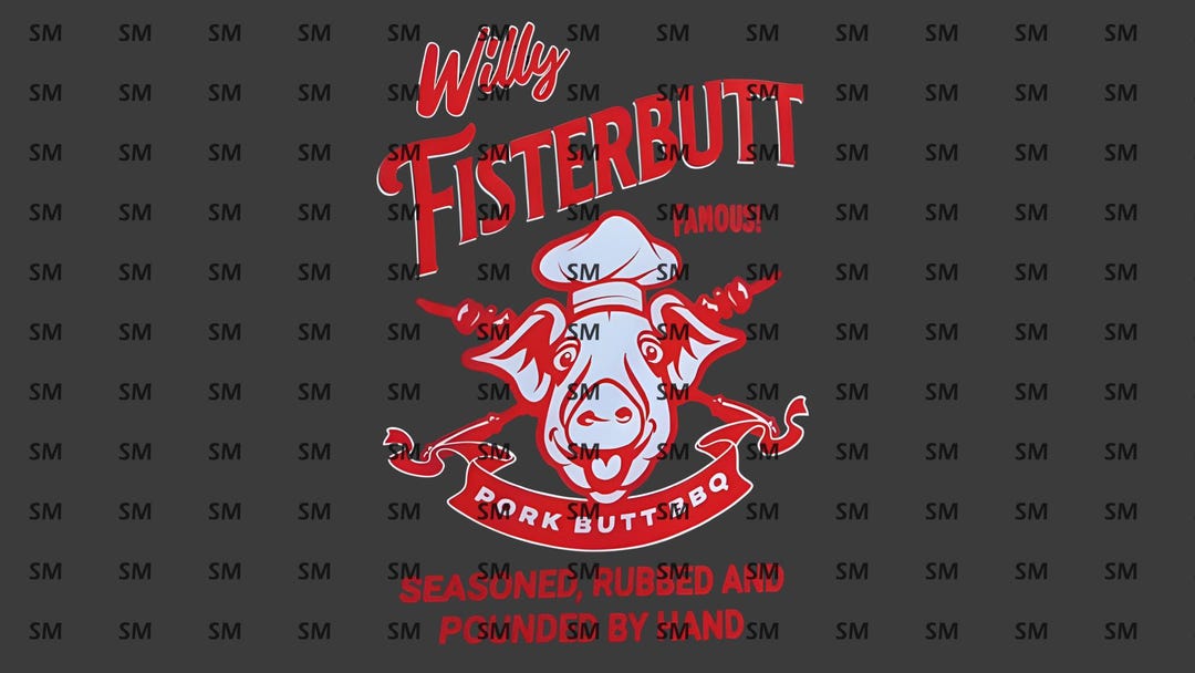 Willy Fisterbutt SVG and PNG Sublimation | Instant Download | Digital ...