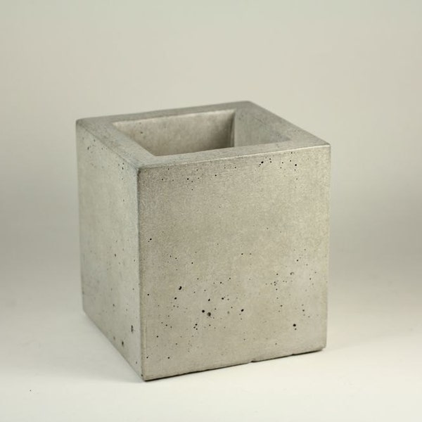 Concrete Container - Etsy