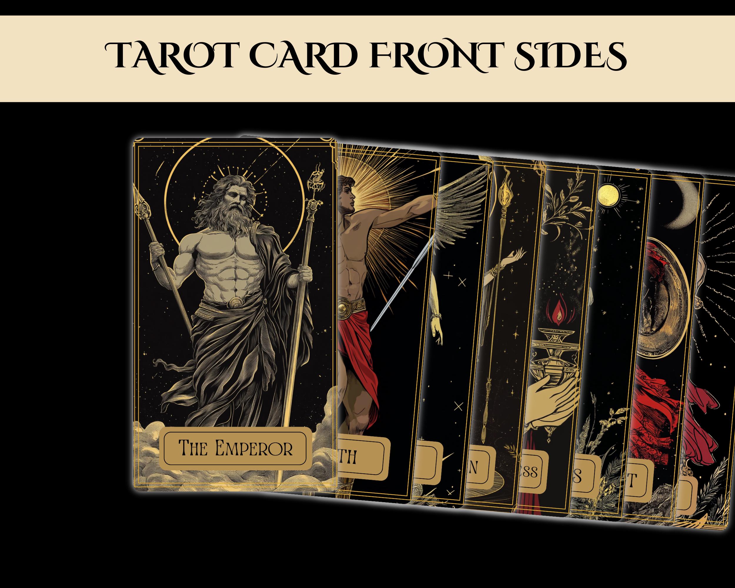 Greek Mythology Tarot Deck: Illustrated Cards, Gods & Myths (digital ...