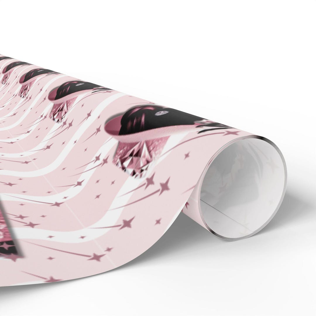 Punk Diamond Lady Wrapping Paper - Etsy
