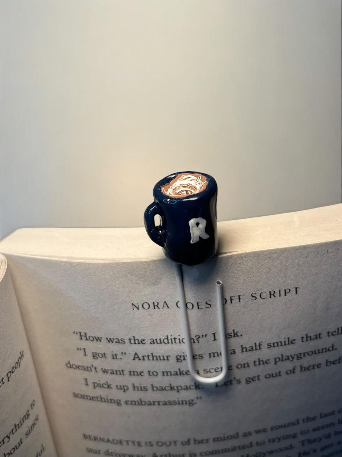 Handcrafted Coffee Mug Bookmark - Etsy