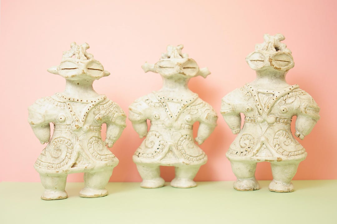 Ancient Japan Figure Clay "dogu" - Etsy