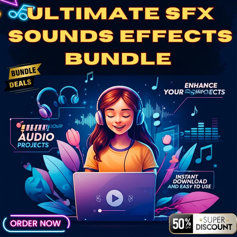Ultimate SFX Sounds Effect Bundle, All in One Effects, Essential Sounds ...