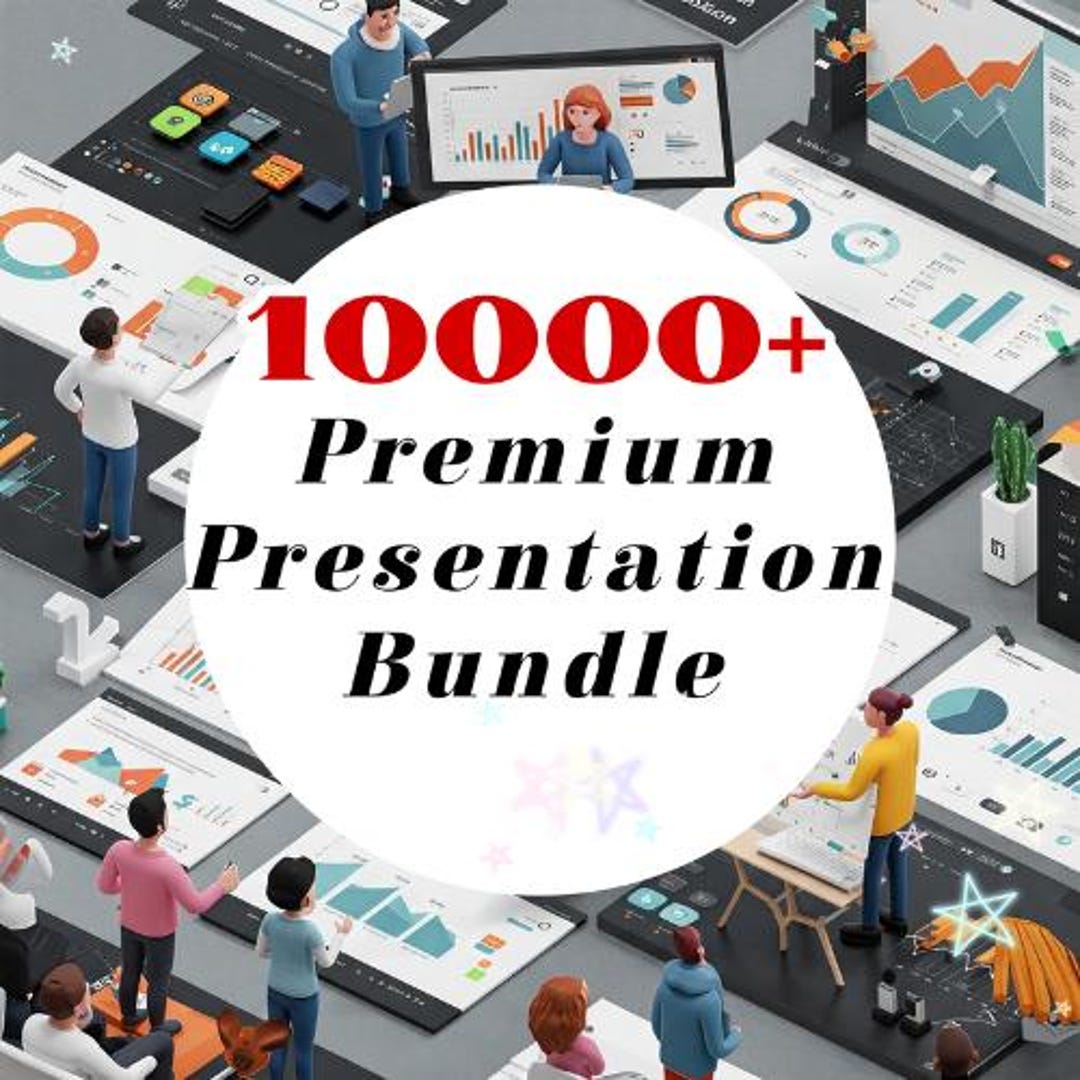 10000+ Premium Presentations Bundle, Graphicux Bundle, Powerpoint ...
