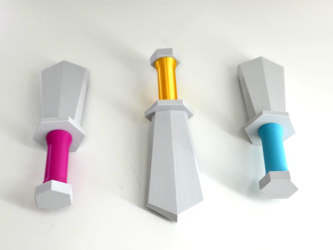 Baby’s First Sword – Rattle or Silent | Custom Color Handle | 3D ...