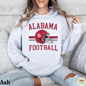 Alabama Football Sweatshirt & Hoodie | Retro Distressed Game Day ...
