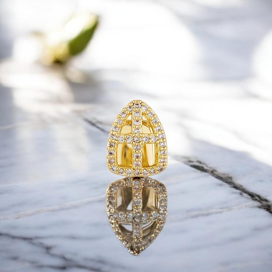Gold Teeth Grillz Gold Grillz Silver Grillz Diamond Cap Grillz Caps ...