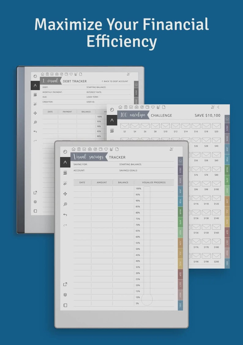 Supernote Templates Kindle Scribe Templates Remarkable Planner ...
