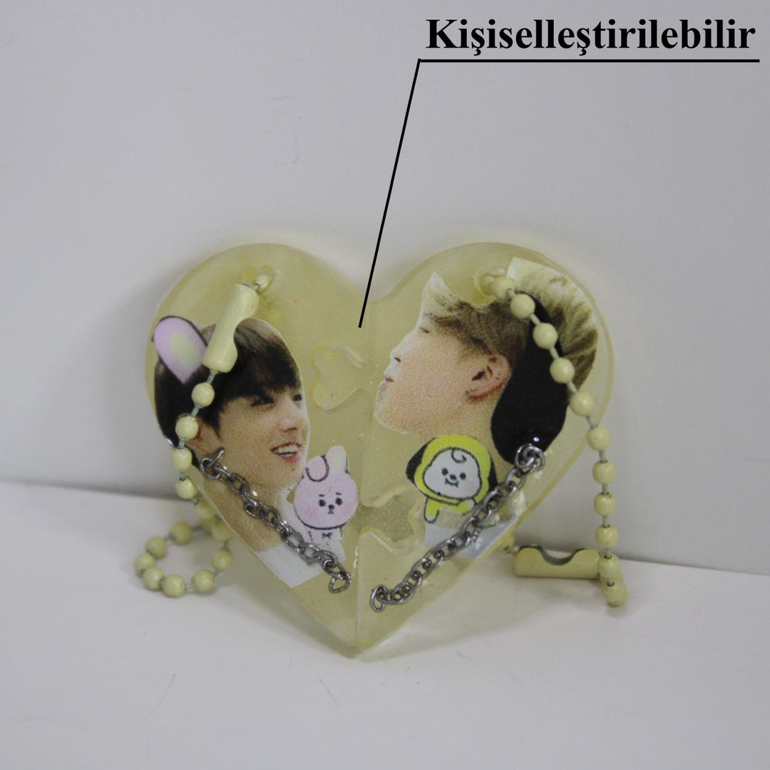 Jimin Jungkook Photo Keychain Taekook Jikook Naruto Bts Yaoi Anime Kpop ...