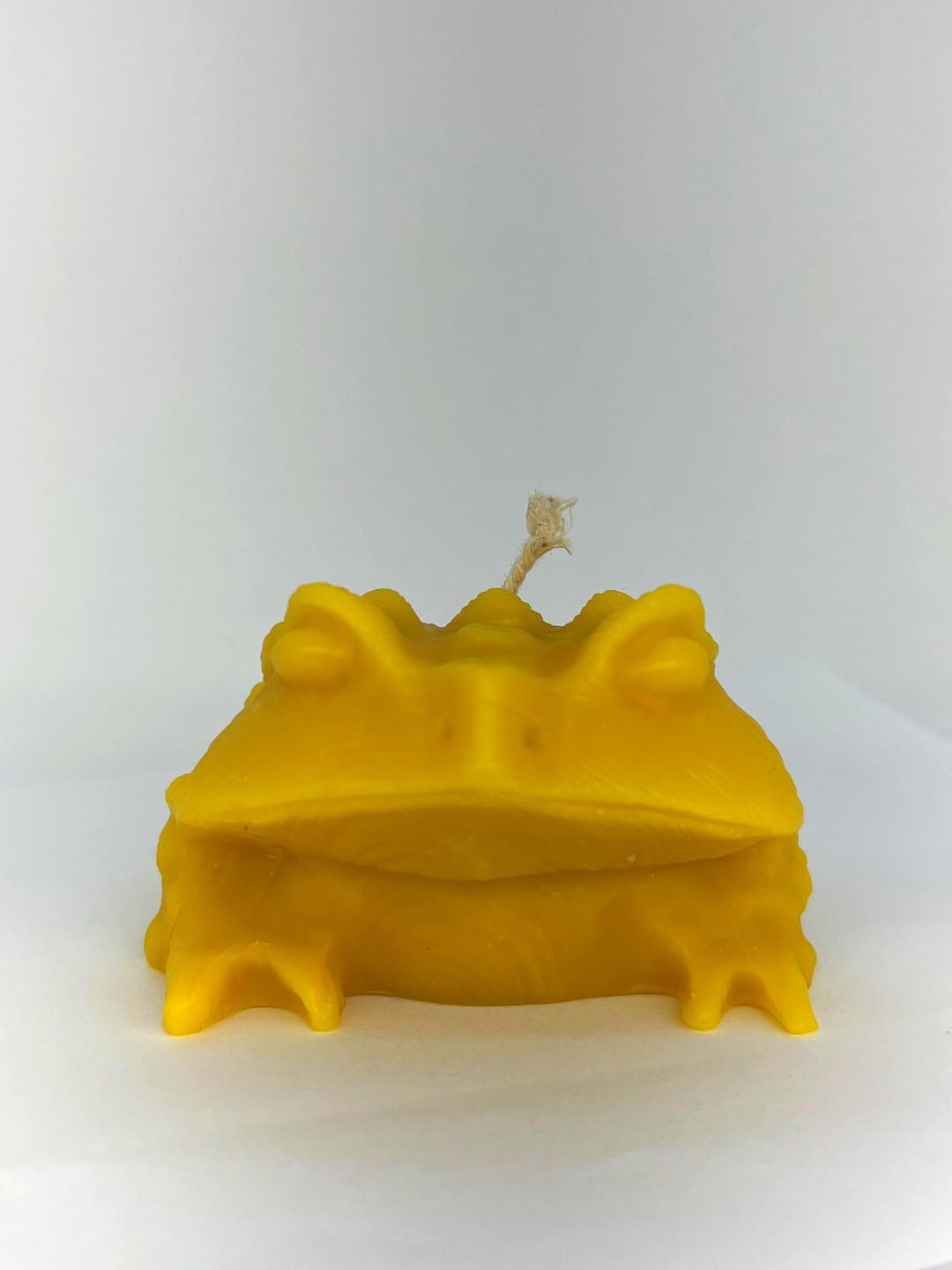 Pure Beeswax Giant Toad Candles, 100% Beeswax - Etsy