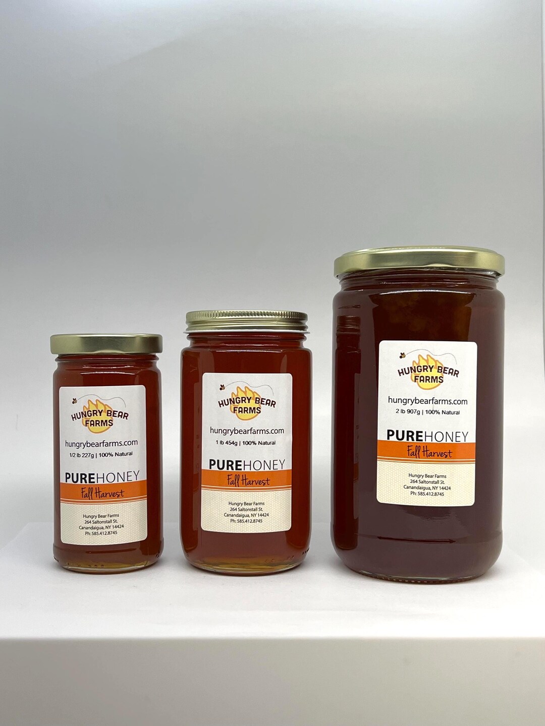 Raw Fall Honey: Pure, Lightly Strained Honey From Finger Lakes NY - Etsy
