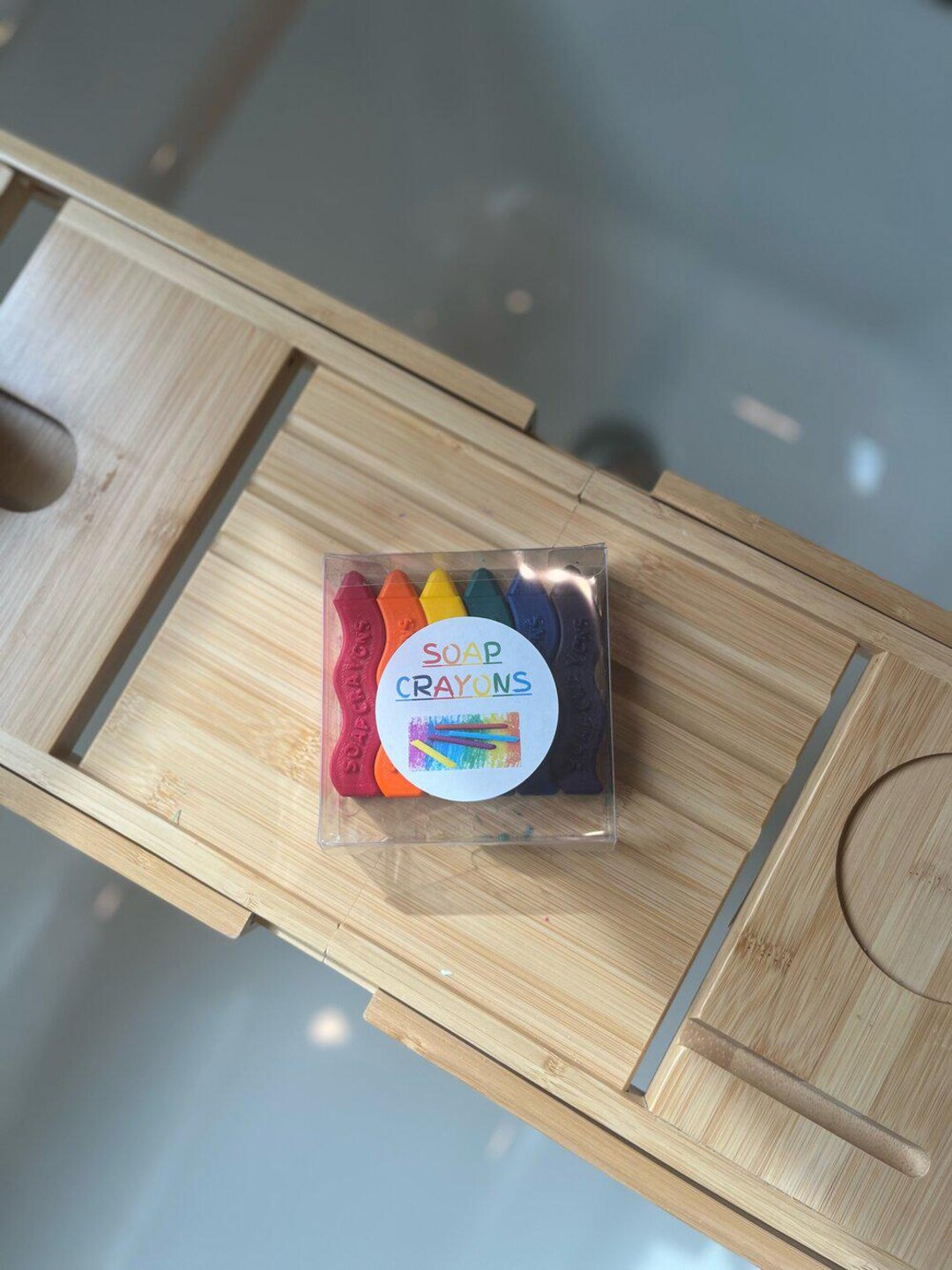 Soap Crayons for Kids – Bathtime Art Fun – Non-toxic, Washable, Gentle ...