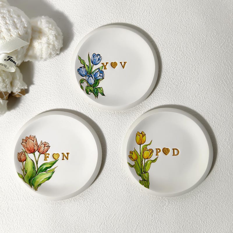 Personalized Ring Tulip - Etsy