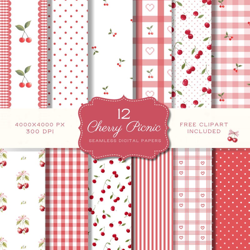 Red Cherry Decorations - Etsy