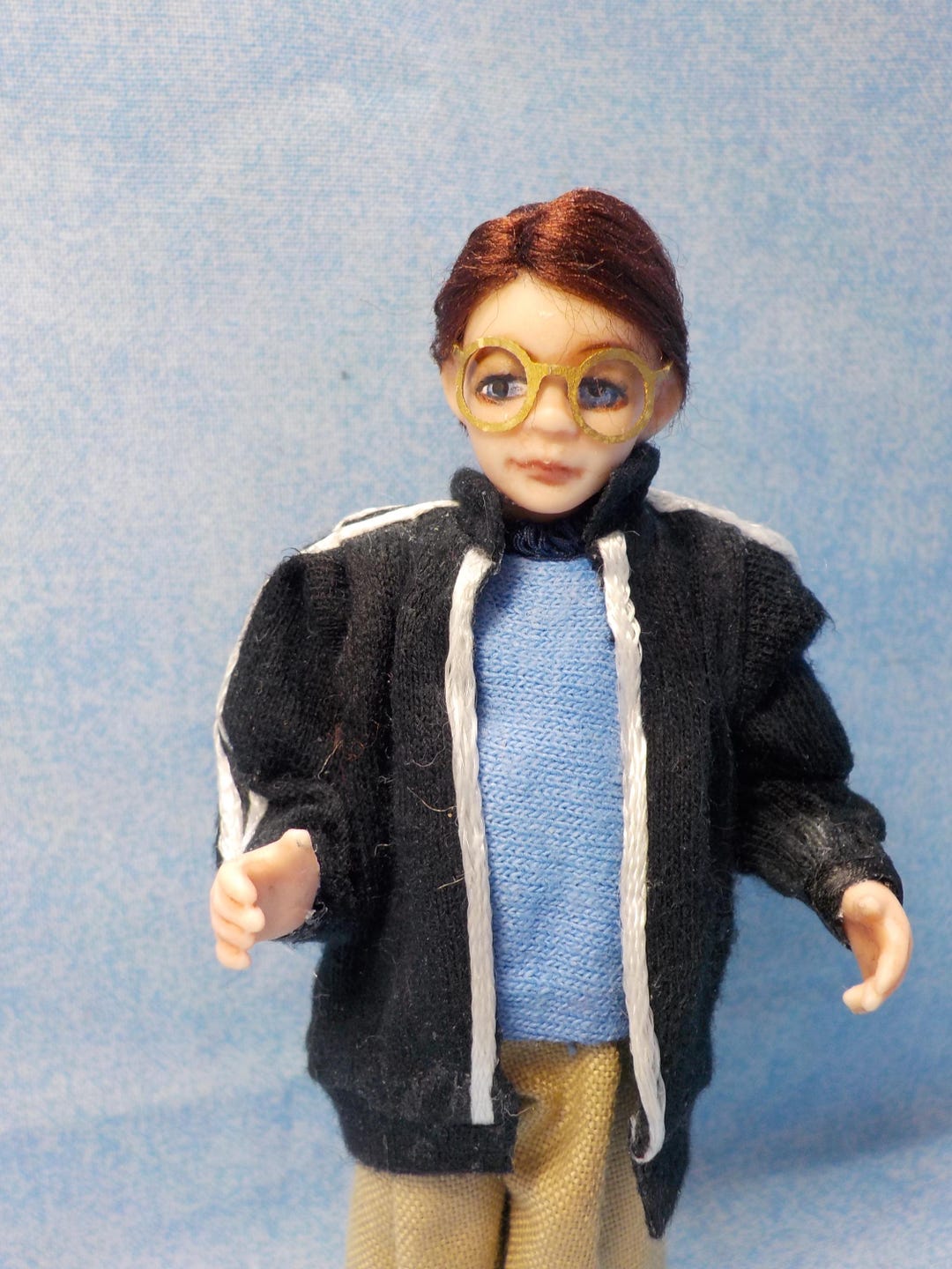 Harold A Young 1/12th Scale Miniature Porcelain Boy Doll - Etsy