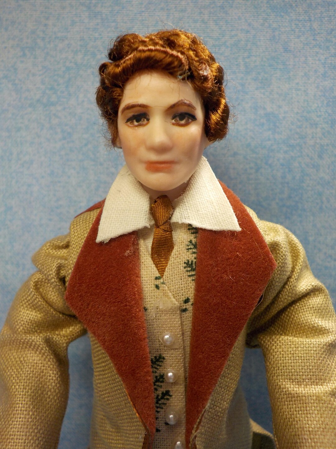 Nolan 1/12th Scale Porcelain Doll - Etsy