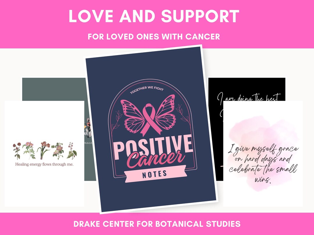 Positive Cancer Affirmation Cards Printable | 30 Uplifting Notes for ...