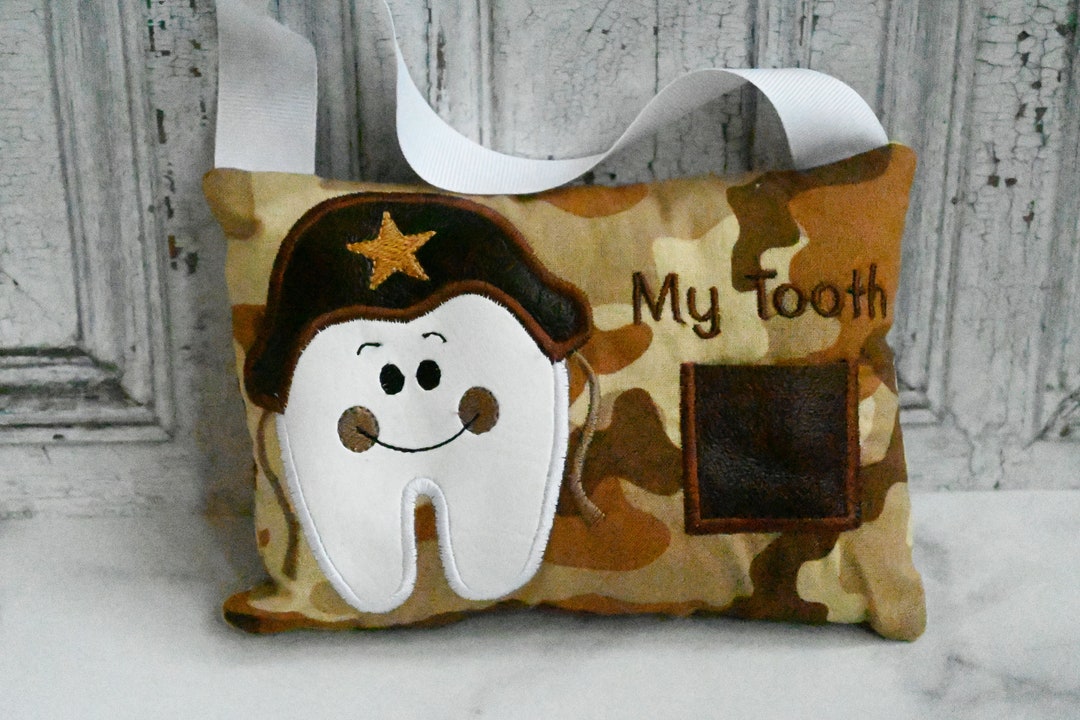 Army Themed Tooth Fairy Pillow - Etsy