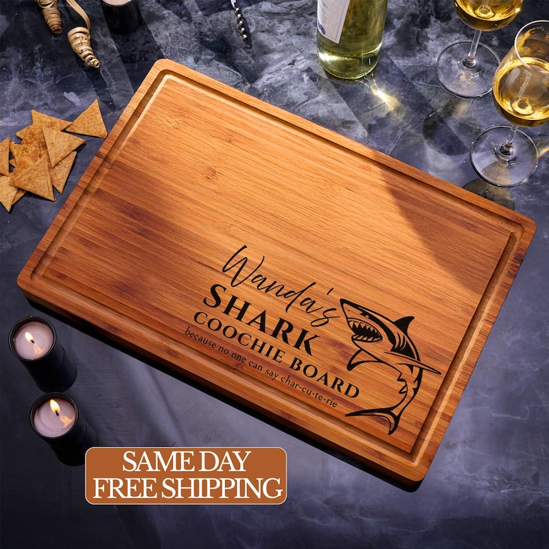 Shark Charcuterie Board - Etsy