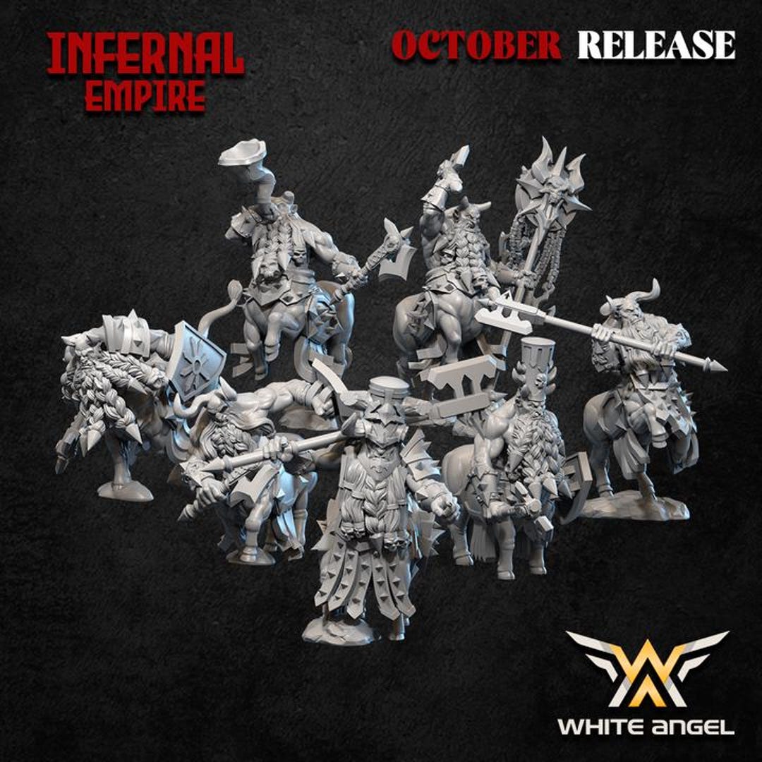 Infernal Centaurs From the Infernal Empire Army - Infernal Dwarf by ...