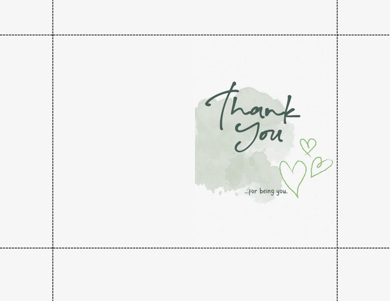 PRINTABLE Greeting Cards | for Being You | Printable 3x4.5 Note Cards ...