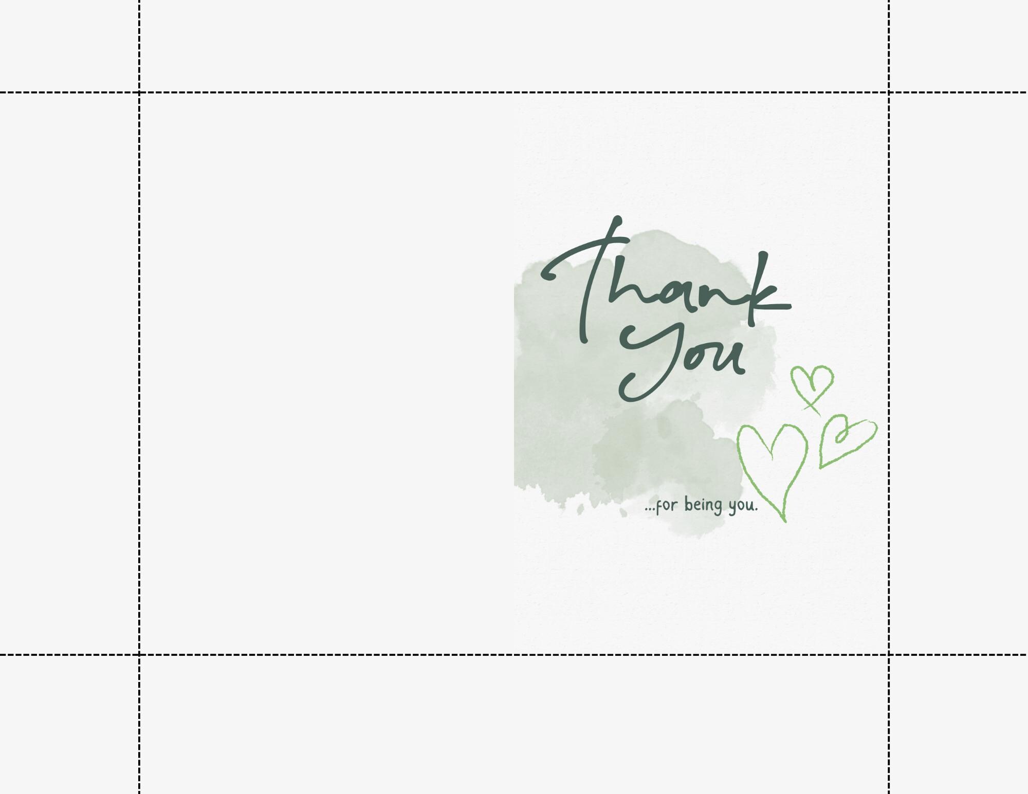 PRINTABLE Greeting Cards | for Being You | Printable 3x4.5 Note Cards ...