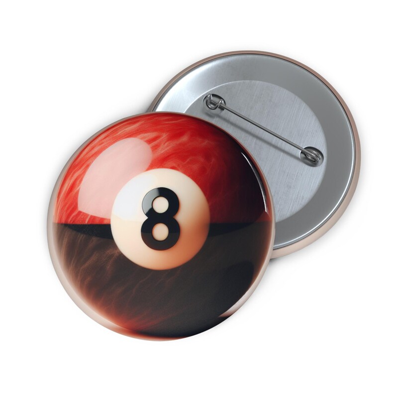 8 Ball Pin - Etsy