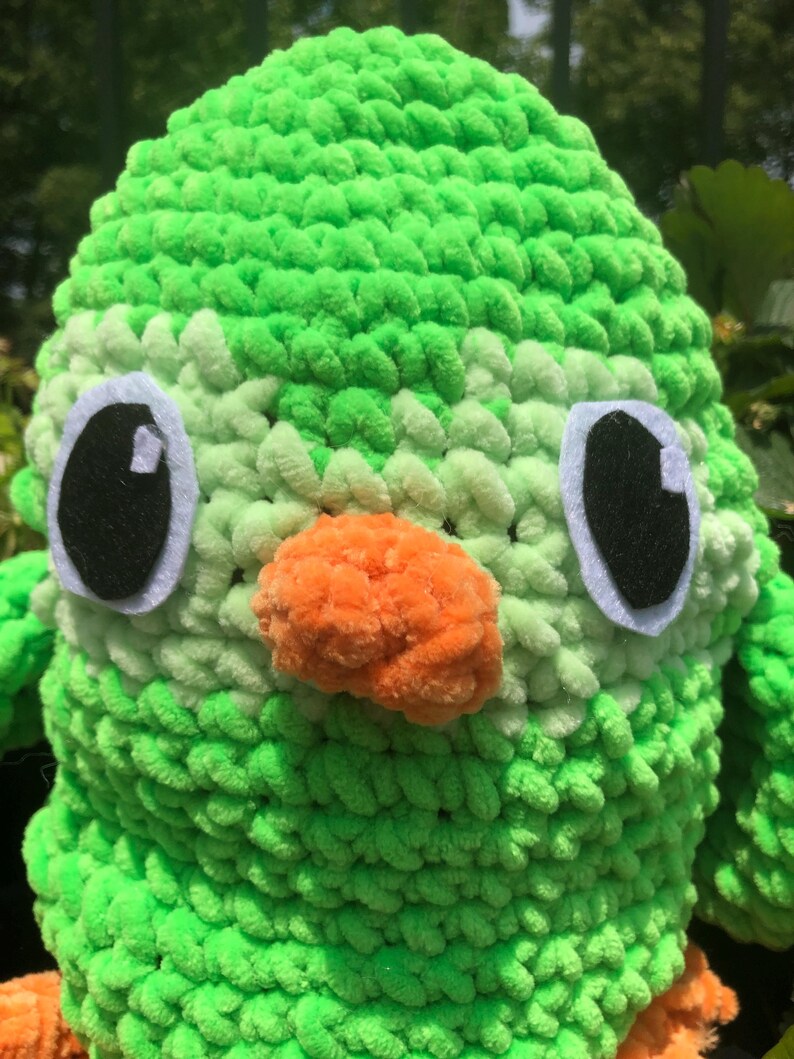 Crochet Duolingo Handmade Stuffed Animal - Etsy