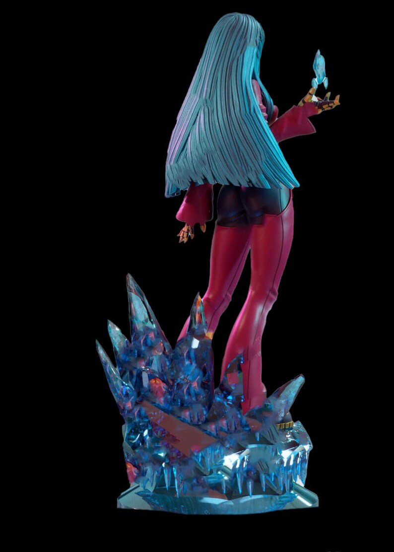 Kula Diamond STL 3D Model | the King of Fighters Figurine | Anime Game ...