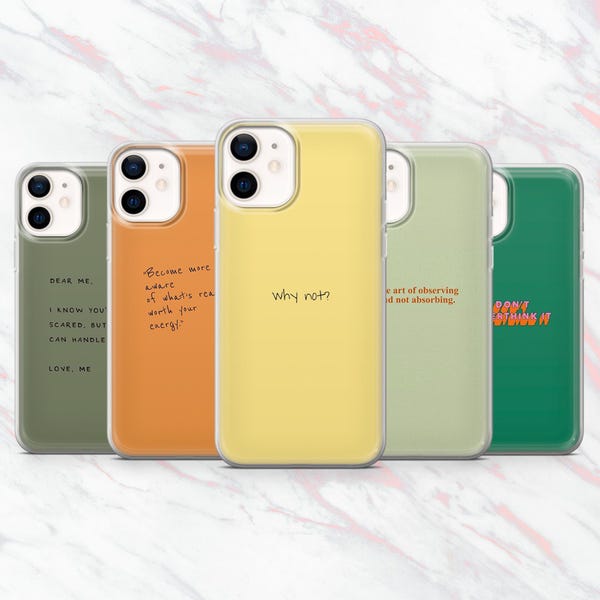 Quote iPhone Case - Etsy UK