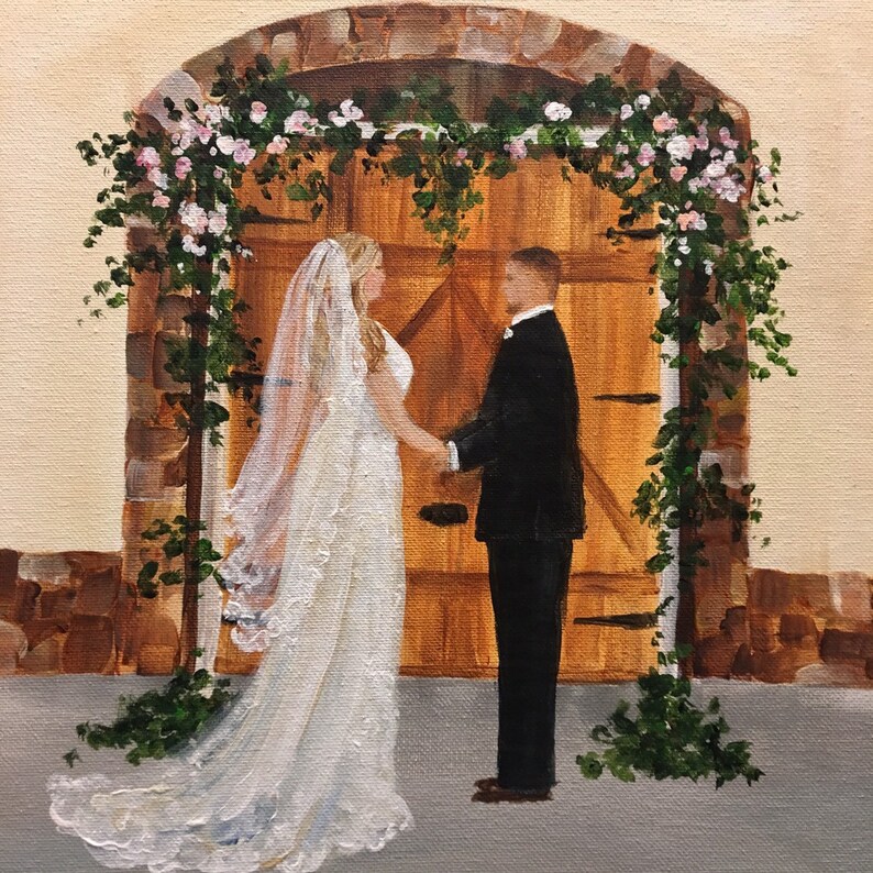 Live Wedding Painter Event Painting Live Wedding Painting - Etsy