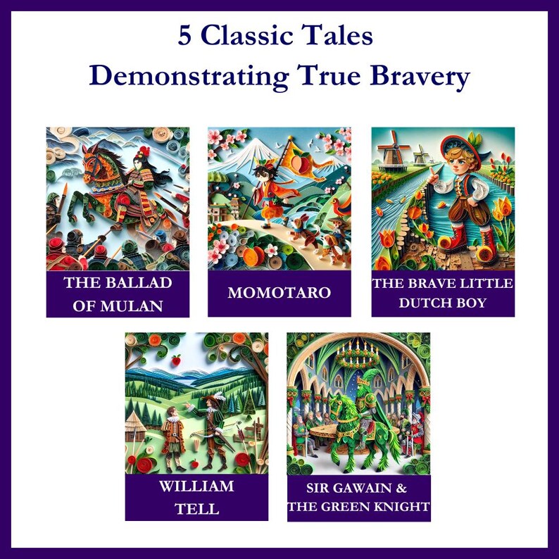Bravery Tales Worth Telling – 5 Classic Stories for Kids | Digital ...