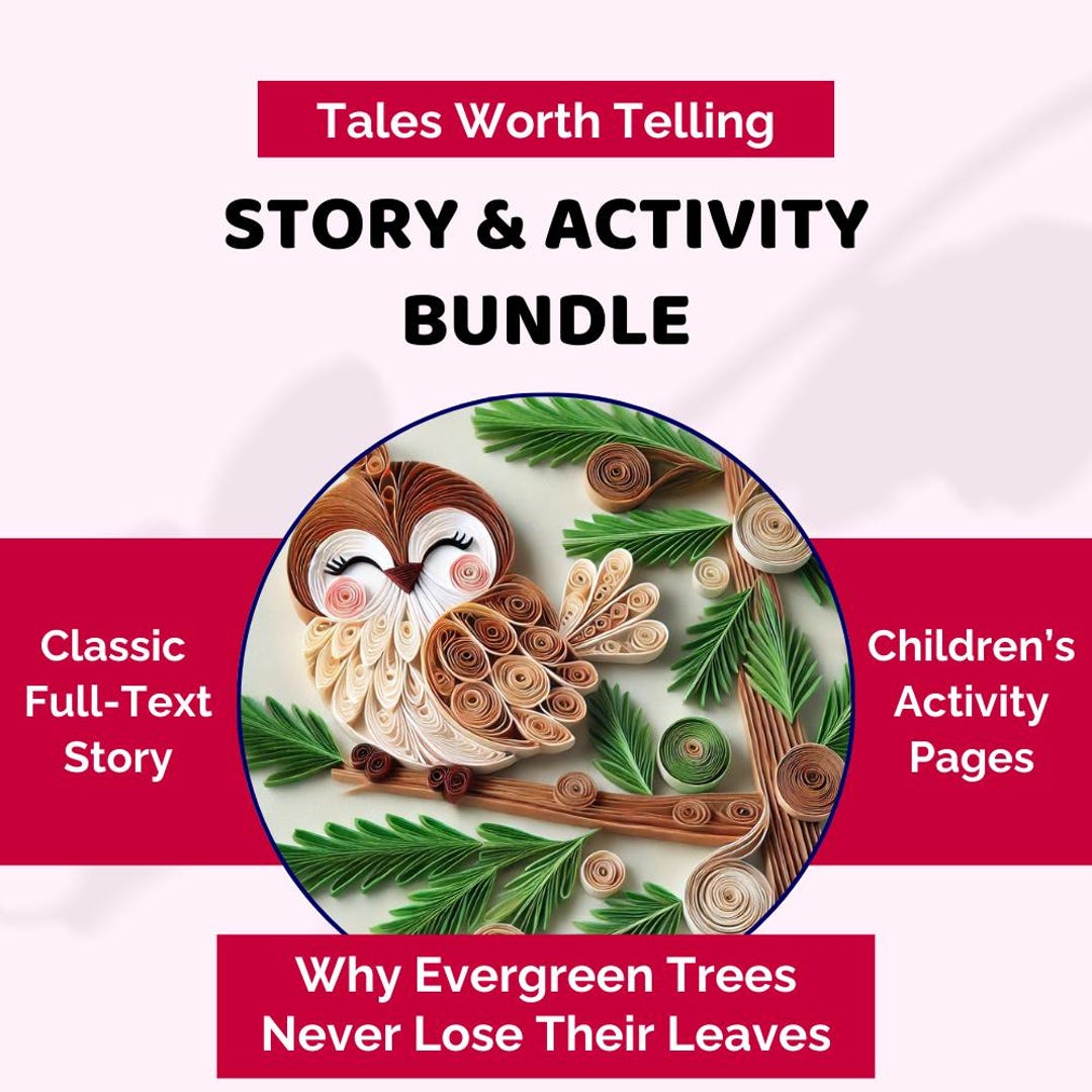 Why Evergreen Trees Never Lose Their Leaves - American Folktale ...