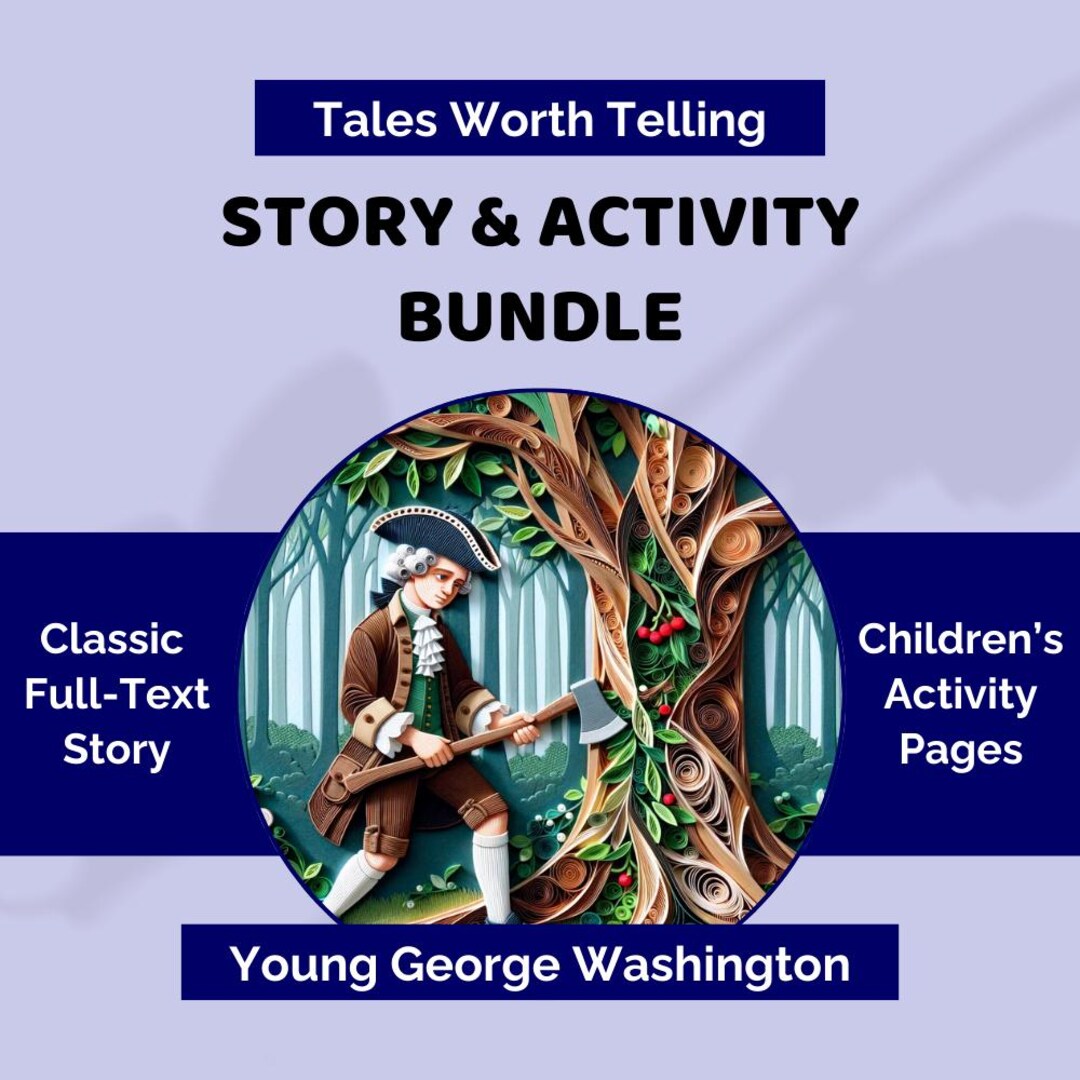 George Washington and the Cherry Tree – American Folktale - Printable ...