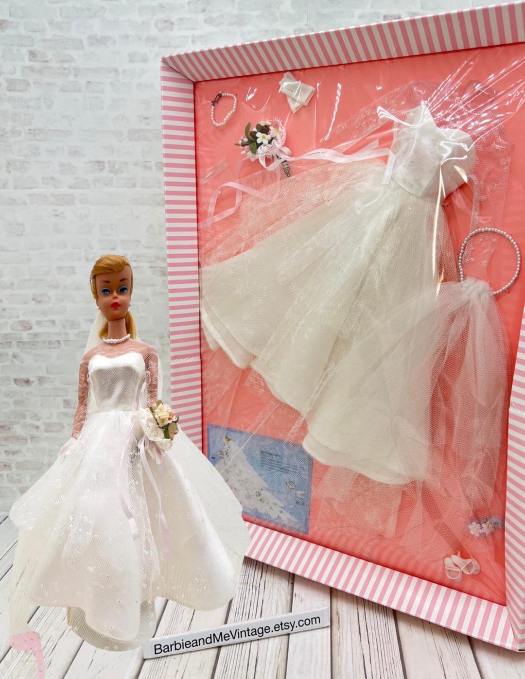 Vintage Barbie #972 Wedding Day Set - Complete, Lively, Used, No Doll ...