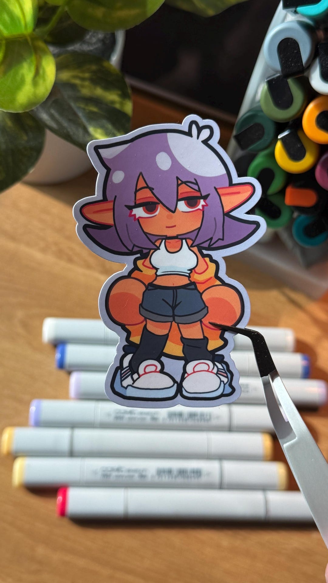 Dark Elf OC Chibi Style! - Etsy
