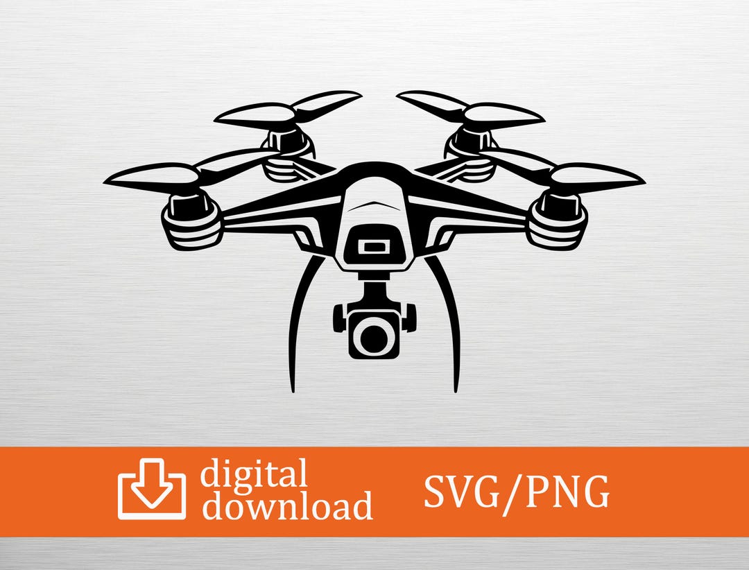 Drone Camera SVG PNG Digital Download - Tech Art, Cricut Craft File, T ...